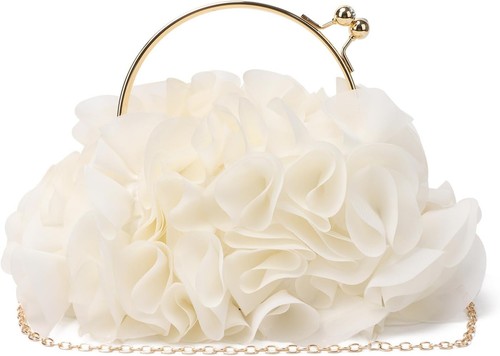 Floral Clutch Purses for Women Flower Evening Bag Wedding Purse Party ...