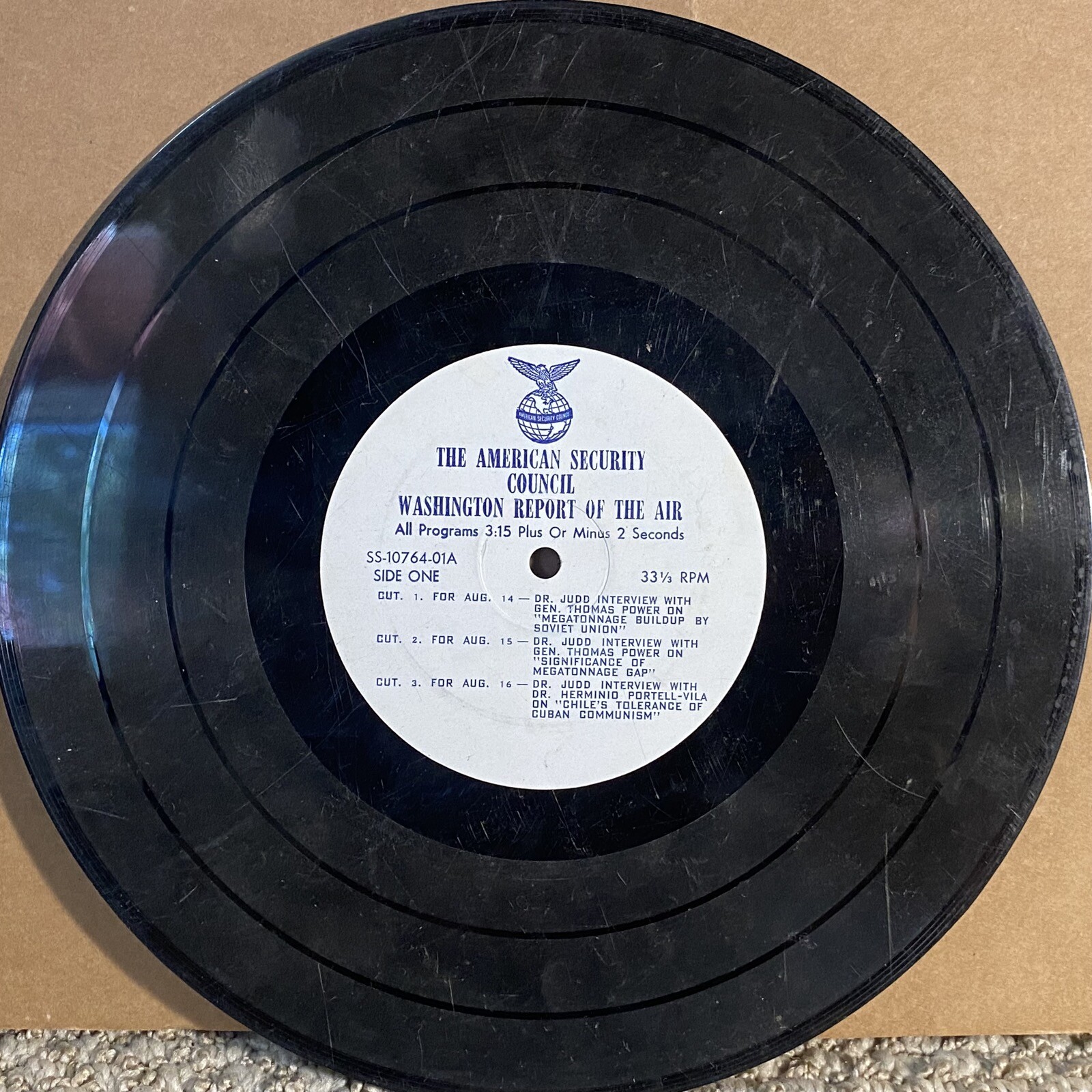 American Security Council RARE 1950s Eisenhower Cold War Communism USSR ...