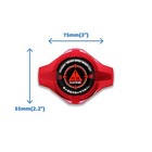 Aluminum ENGINE Oil Cap & Radiator cap For Hyundai i10 i20 i30 ix20 ...