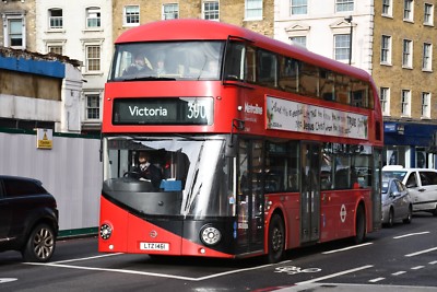 LT461 LTZ 1461 METROLINE NEW ROUTEMASTER 30TH DEC2017 6x4 London Bus ...
