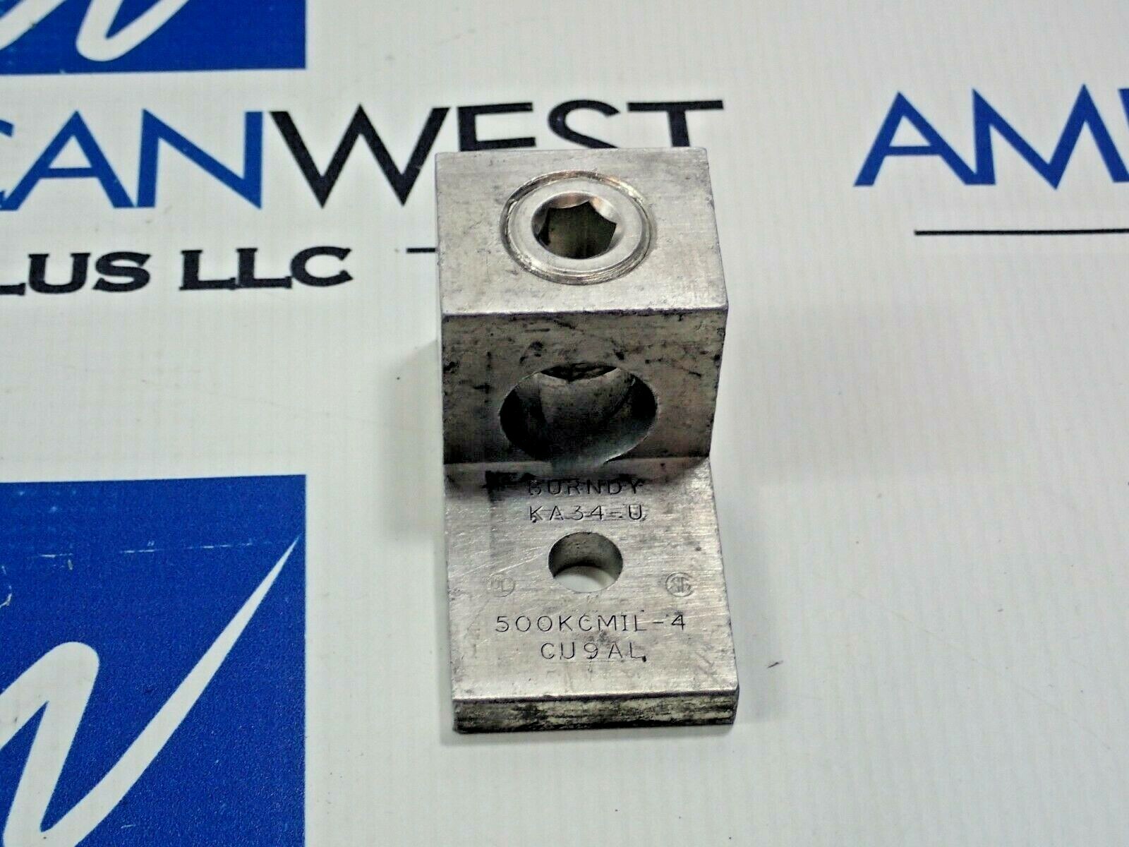 Burndy KA34-U Mechanical Lug 500KCMIL-4 CU9AL Lot Of 2 | eBay