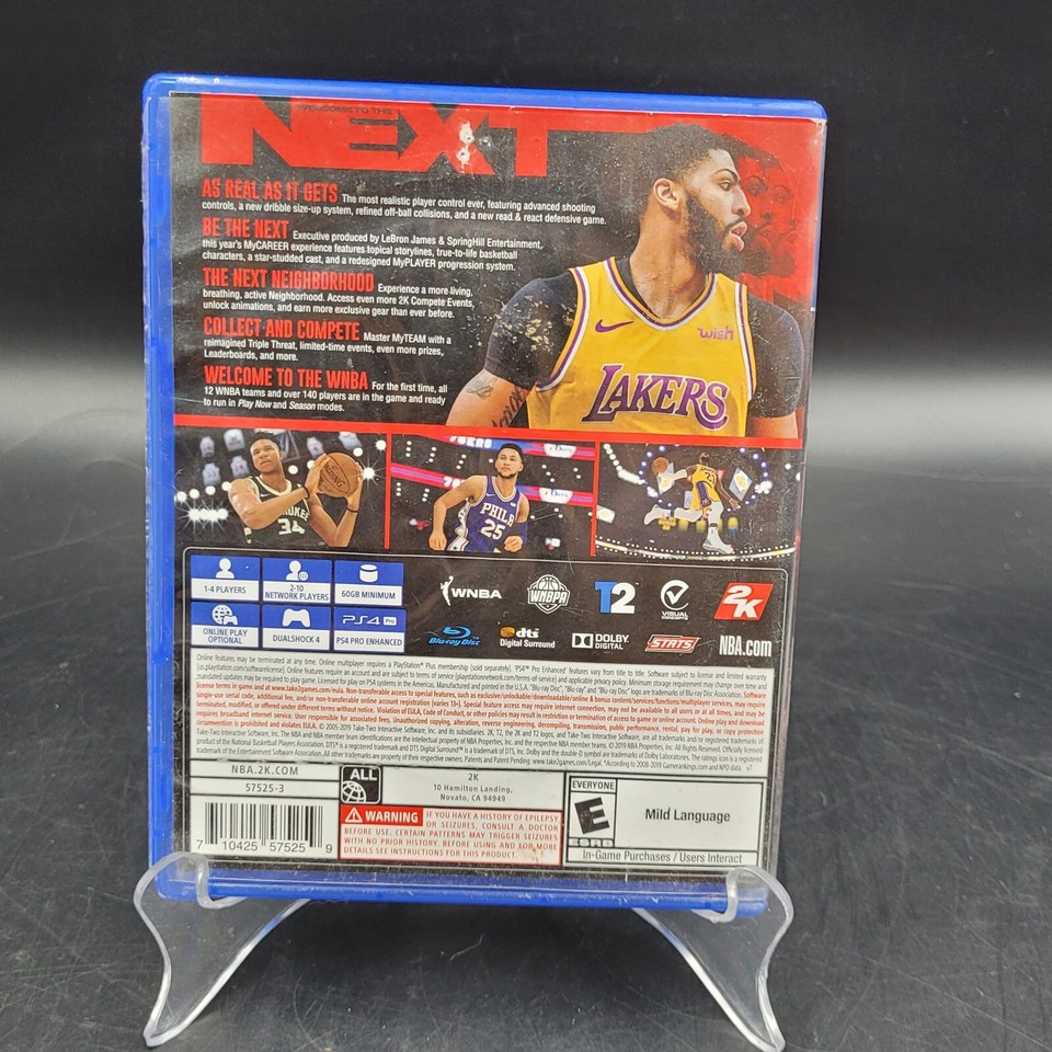 PS4 NBA2K20 NBA Basketball Video Game | eBay