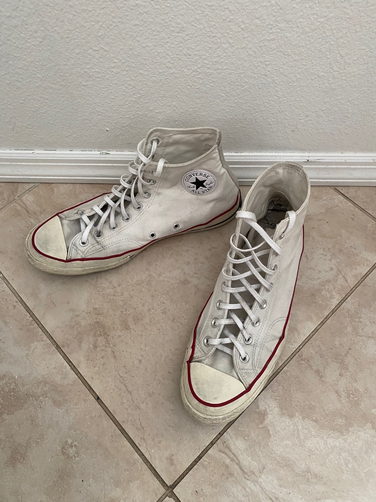 Converse Chuck 70 Bleached Off White High Top Shoes C… - Gem
