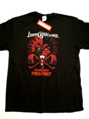 ICP Insane Clown Posse Band Music Fearless Fred Fury Logo Mens Cotton T ...