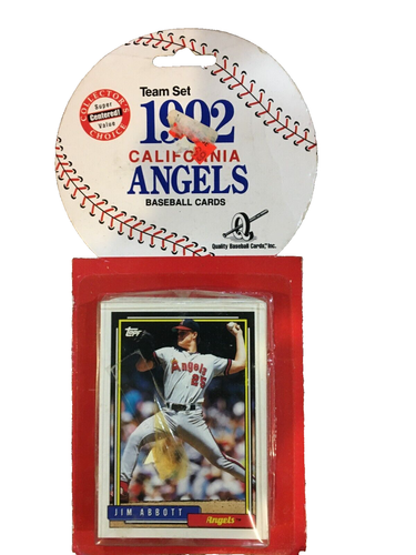 1992 Sealed Topps California Angels Team Set | eBay.de