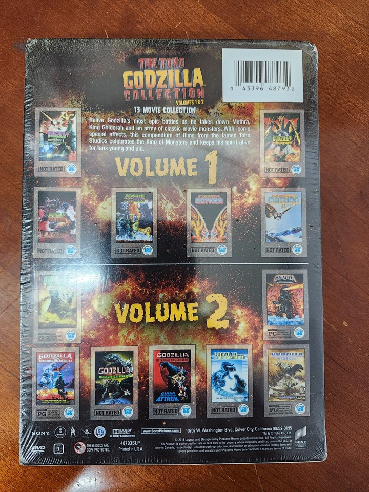 The Toho Godzilla Collection (DVD, 2016, 7-Discs) 43396487932| eBay