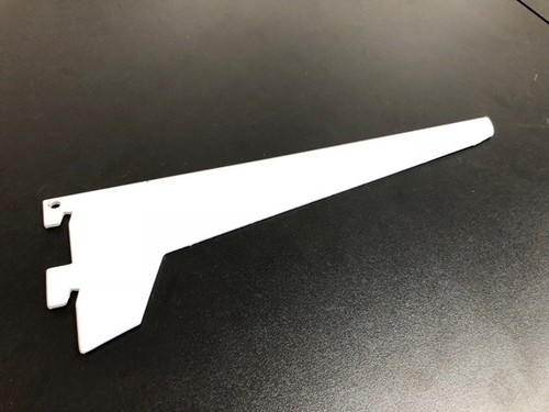 2 x Wall Strip Brackets-White-200mm Brand New for 40mm pitch wall ...