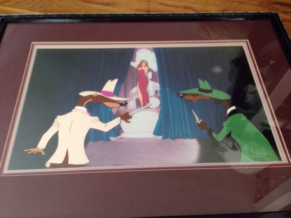 Disney's Roger Rabbit & Weasels Jessica Movie Production cell Great ...