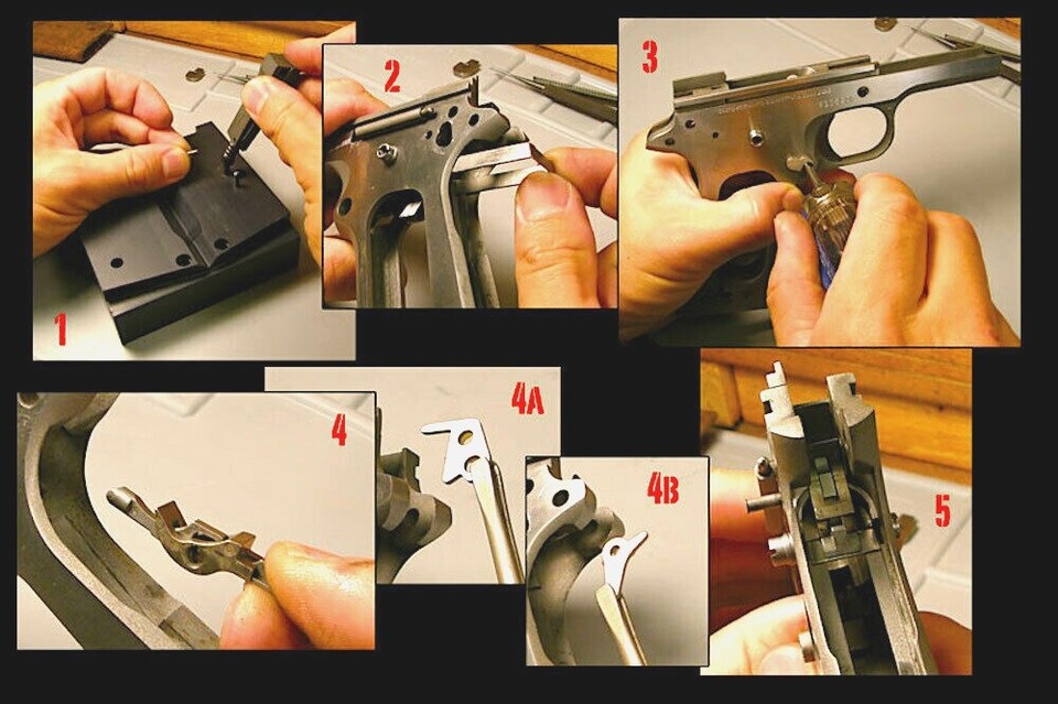 1911 / 2011 Pistol ARMORERS BLOCK / Black Nylon 10-8 Performance - Made ...