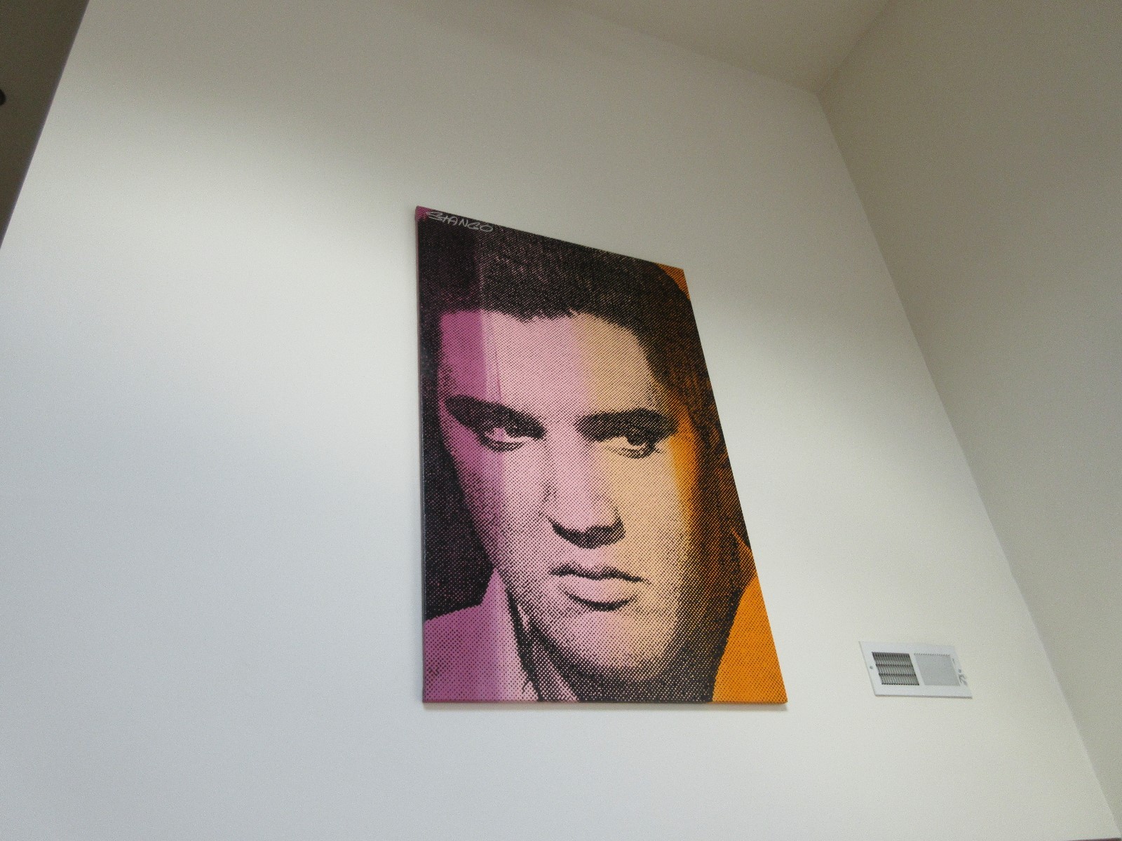 John Stango , Stango 95 , Elvis Silk Screen on Canvas , Approximately 36" X 60" | eBay