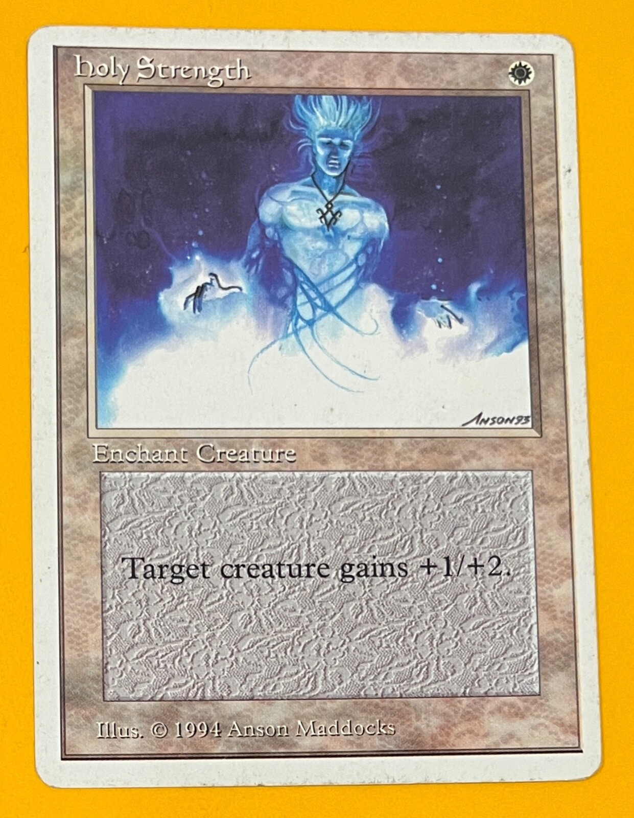 MTG HOLY STRENGTH Summer Magic (Edgar) (OldManMTG 005-196) | eBay