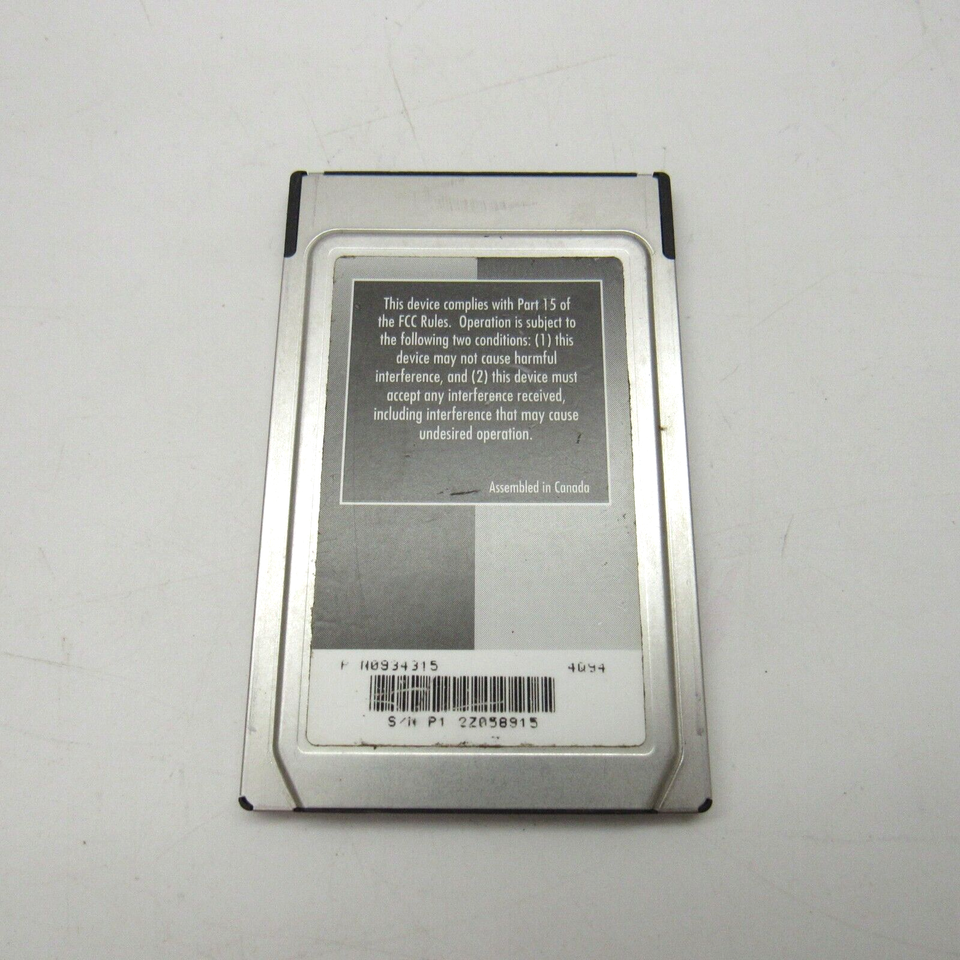 IBM Ethernet II Credit Card Adapter PCMCIA - NO DONGLE CABLE | eBay