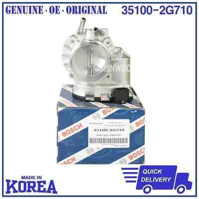 GENUINE Hyundai Kia Throttle Body OEM For Sportage Optima 35100-2G710 ...