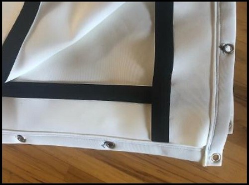 Golf Simulator Frame DIY**PADDED** GOLF CAGE** POLY SPACER SCREEN/PADS ...