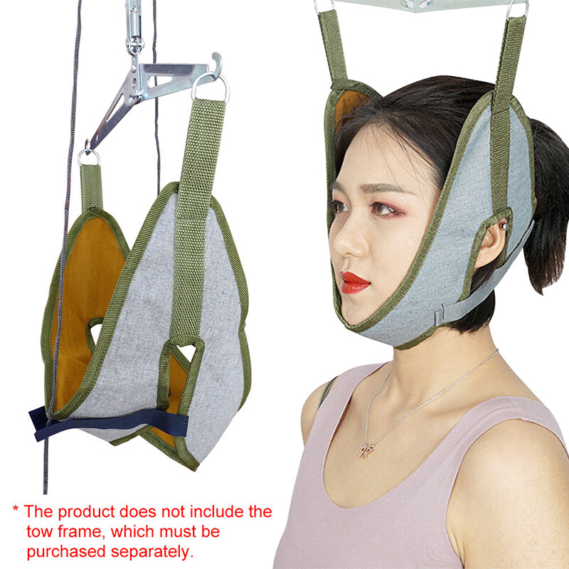 traction Canvas Cervical Traction Belt Sling Tractor Stretch Chair ...