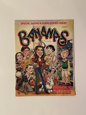 BANANAS MAGAZINE NO.52 TEEN ARTICLES & HUMOR SCHOLASTIC INC. 1982 BROOK ...