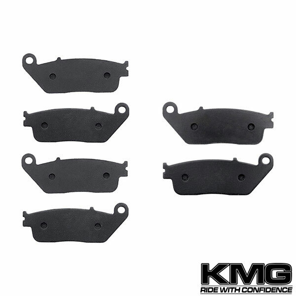 Front + Rear NAO Brake Pads For 1997-1999 Honda Valkyrie GL 1500 Tourer ...