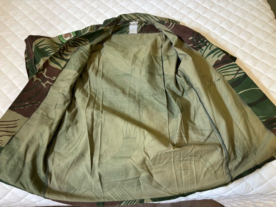 British South African Police BSAP RECCE Rhodesian Brushstroke Camo ...