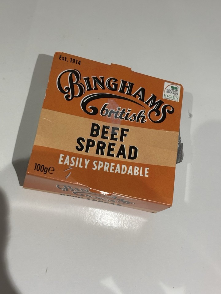 Binghams Beef Spread 6 X 100g Potted Meat | eBay UK