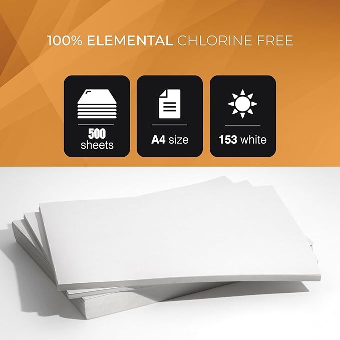 Multi-Purpose A4 Printer Paper, White – Compatible A4 Pape 500 Sheets ...