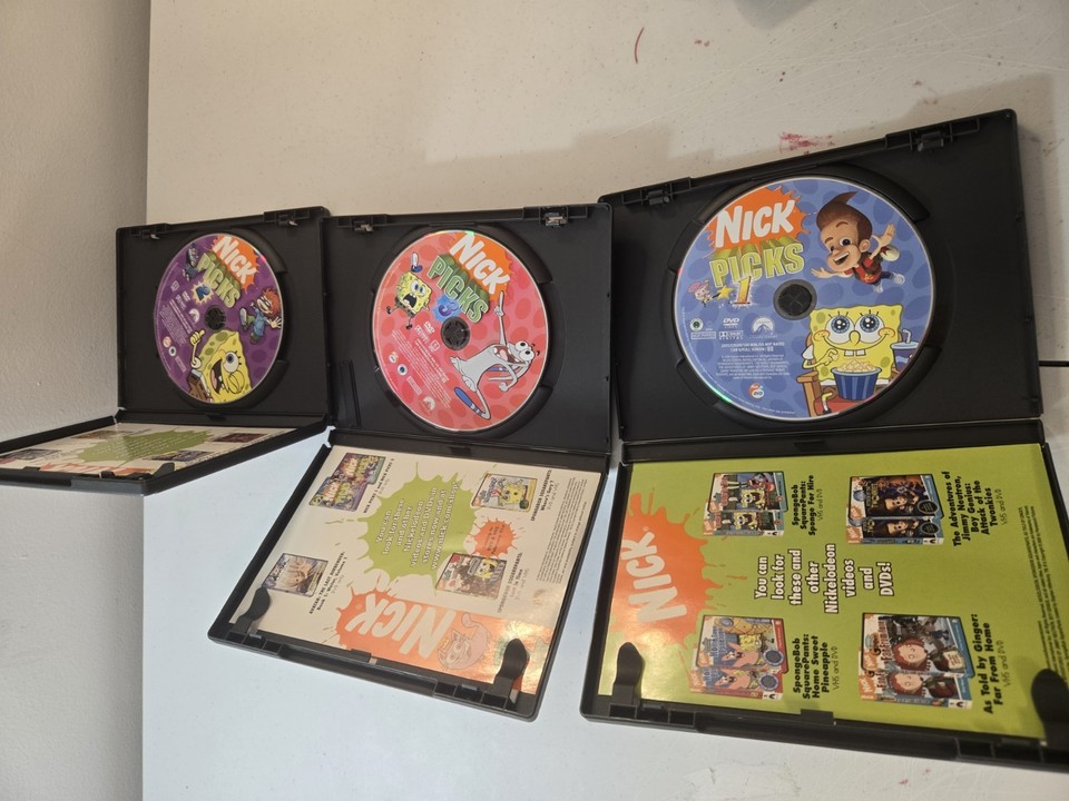 Nick Picks Collection Volumes 1-3 (DVD, 2007, 3-Disc Set) Tested | eBay