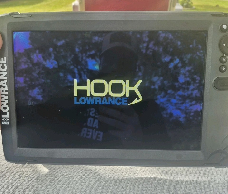 Lowrance HOOK TS12 -12 inch Fish Finder with TripleShot TS Transducer ...