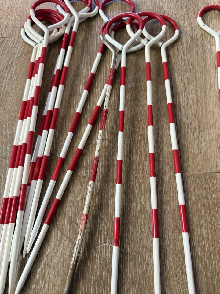 14 Vintage Survey Marking Chaining Pins Surveying | eBay