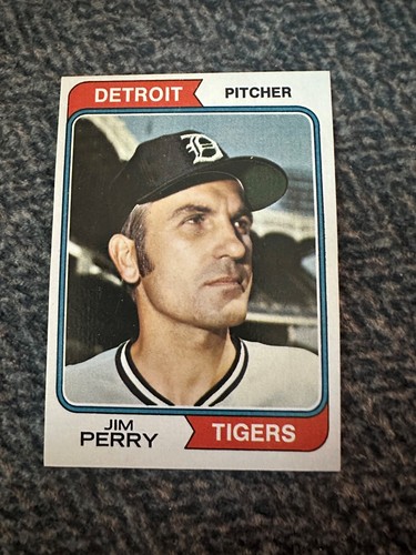 1974 Topps #316 Jim Perry Detroit Tigers EX-MT | eBay