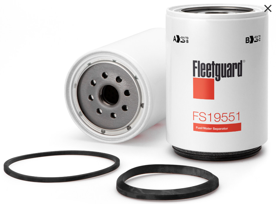 FLEETGUARD FS1015 - Cross reference oil filters