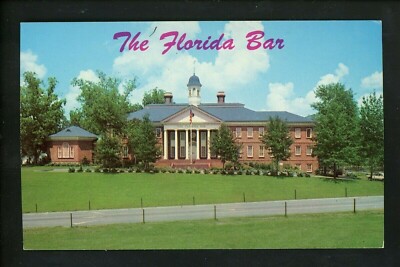 Florida FL postcard Tallahassee, Florida Bar State Headquarters ...