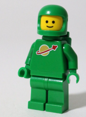 LEGO Classic Green Spaceman Minifigure Astronaut Space - All Parts LEGO ...