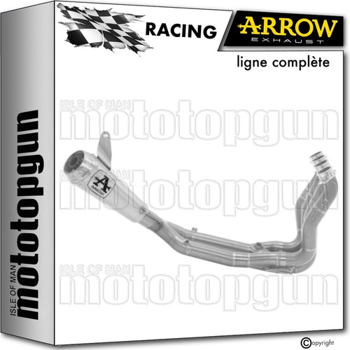 ARROW LIGNE COMPLETE COMP BAS PRO-RACE TITANIUM T BMW M1000 M-1000 R ...