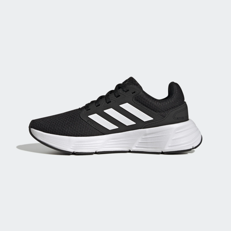 New Adidas Running Womens GALAXY 6 BLACK / CLOUD WHITE GW3847 US W 5 ...