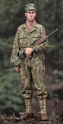 Alpine Miniatures, The Alamo Scouts, 6th Army, 1/16 scale (120mm) Kit ...