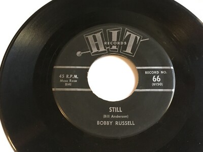 HIT Records # 66 STILL Bobby Russell / Losing You KATY RICHARDS 45 HTF ...