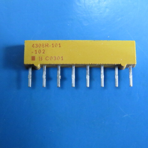 BOURNS 4308R-101-102 Qty of 25 per Lot 1k Ohm 2% 200mW Power Per ...