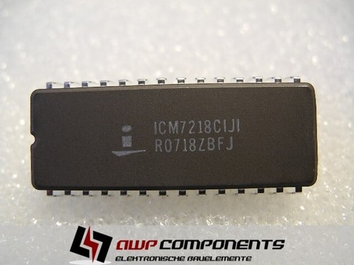 ICM7218CIJI - IC LED Display Driver, 7 SEG, 8-DIGIT, 28CERDIP, Intersil | eBay.de