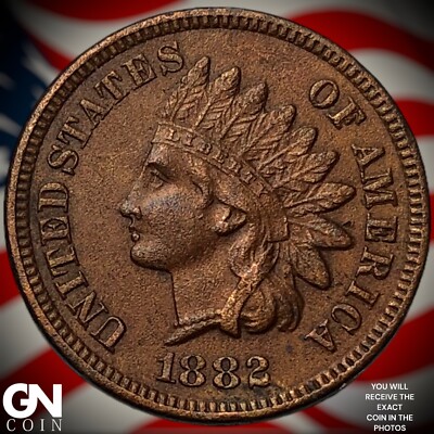 1882 Indian Head Cent Penny Y2768 | eBay