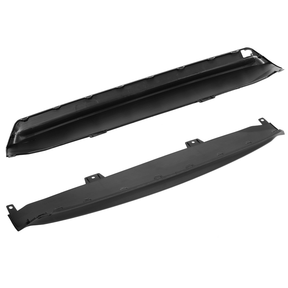 Valance For 2016-2018 Honda Civic Rear Bumper Cover Garnish Textured ...