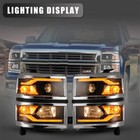 LED DRL Sequential Headlights for 2014-2015 Chevy Silverado 1500 Signal ...