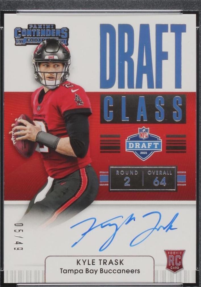 2021 Panini Contenders - Draft Class Autographs Kyle Trask #DCA-KTR /49 ...