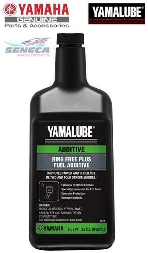 YAMAHA YAMALUBE Ring Free Plus Fuel Additive 32oz Outboard Boat ACC ...