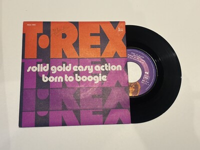 T.REX / MARC BOLAN "SOLID GOLD EASY ACTION" GLAM ROCK SP 1973 CBS 1160 ...