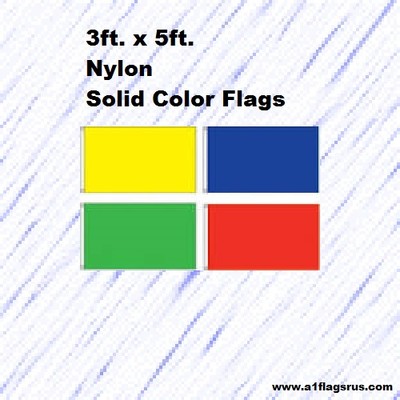 3x5ft Nylon Solid Color Flags | eBay