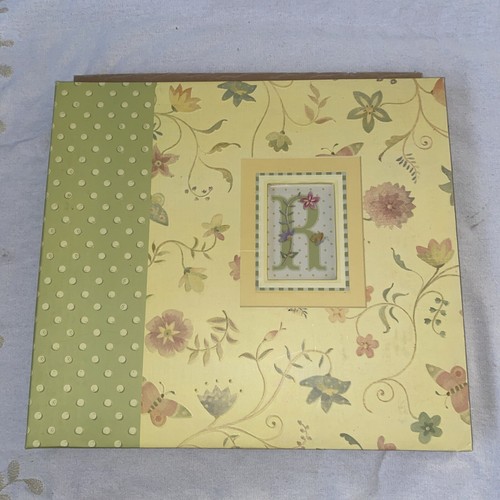 New K & Company Monogram Emma Scrapbook Album | eBay