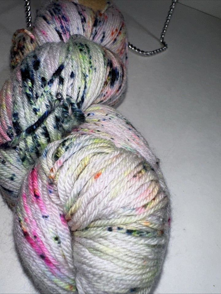 Yarn Bee Hand-Dyed Ashen Mist 100% Merino Wool Blue. See Pictures For ...