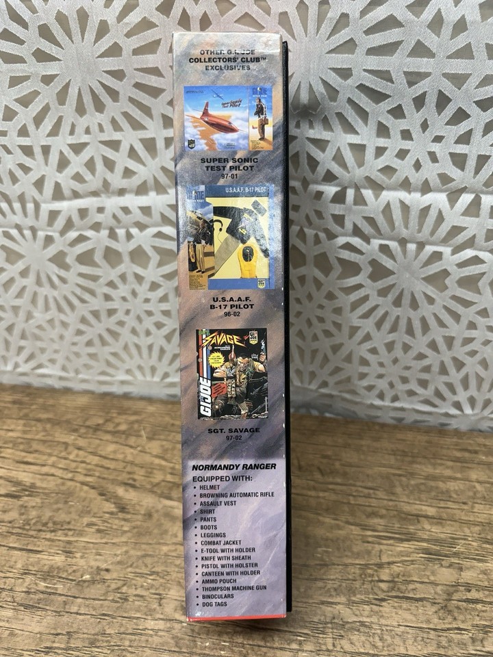 Vintage G.I. JOE Normandy Ranger 12" Action Figure Hasbro 1998 | eBay