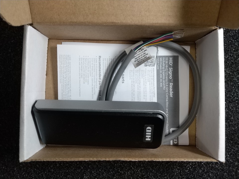 HID SIGNO READER 20 - BLACK ~~ R-C-JQ6-SIGNO20 ~~ 20NKS2306030 | eBay