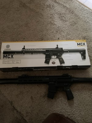 Sig Sauer MCX GEN 2 .177 Caliber CO2 Air Rifle AIR-UD-MCX-177-G2-BLK | eBay