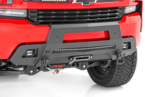 Rough Country Hidden Winch Bumper for 2019-2022 Chevy Silverado 1500 ...